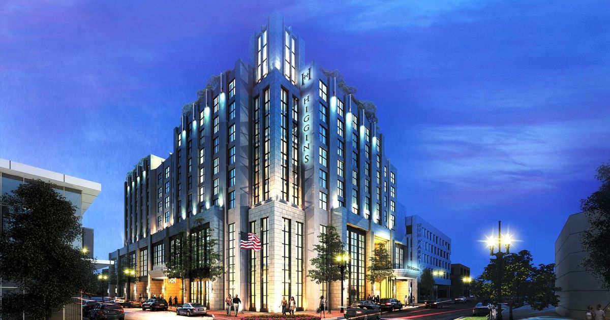 First Look: The Higgins Hotel & Conference Center by NBWW - Nichols ...