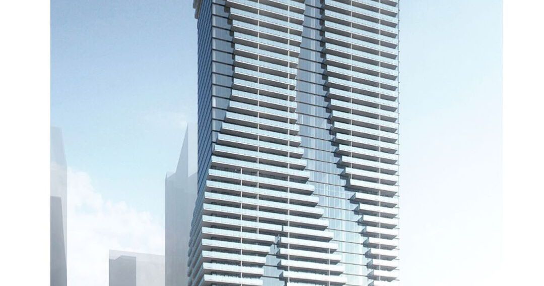 Wall Of Glass Now Rising At Miami World Tower 1 – The Next Miami ...