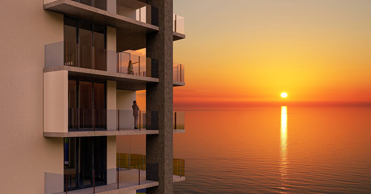 Opal Sol, a gulf-front luxury resort designed by Nichols, tops off ...